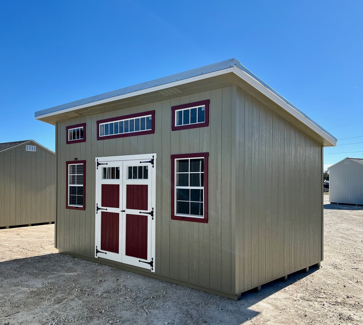10x16 Studio Shed - Lone Star Structures