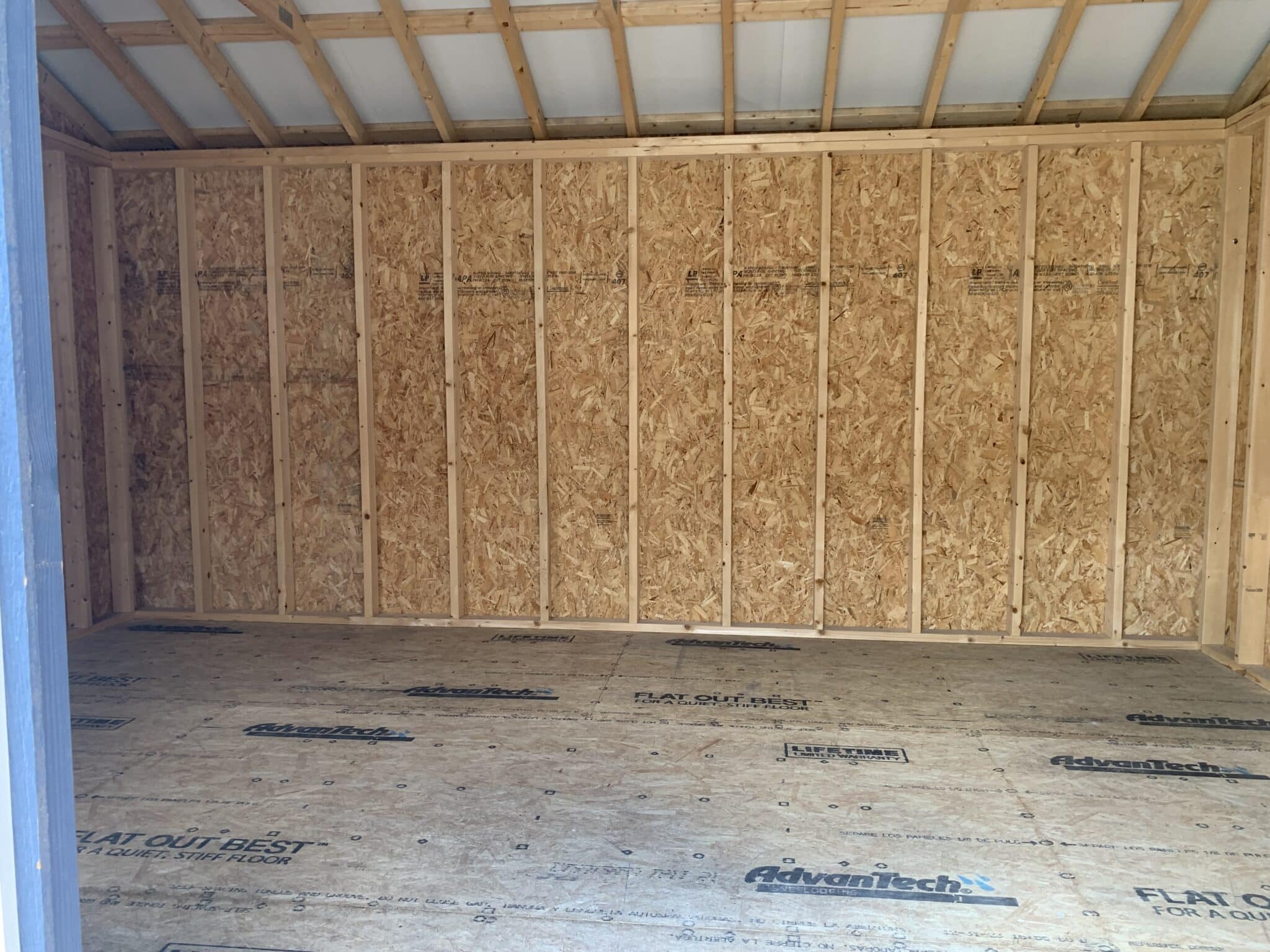 12x16 Workshop, Rental Return - Lone Star Structures