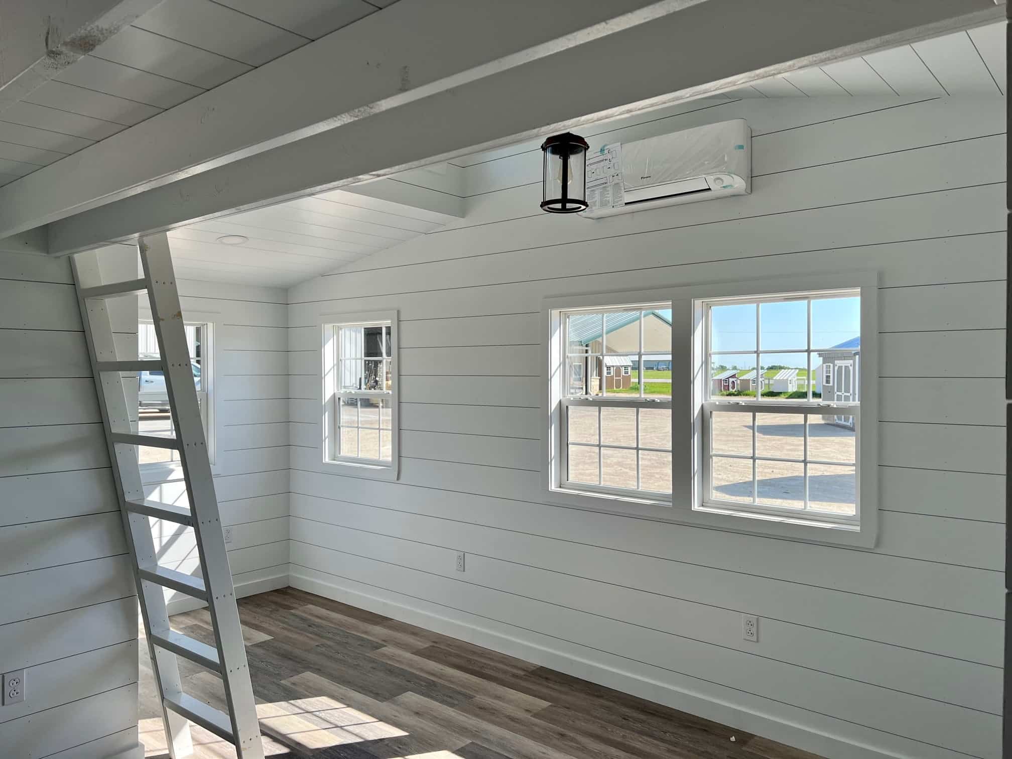 14x20 Studio Cabin, finished interior - Lone Star Structures