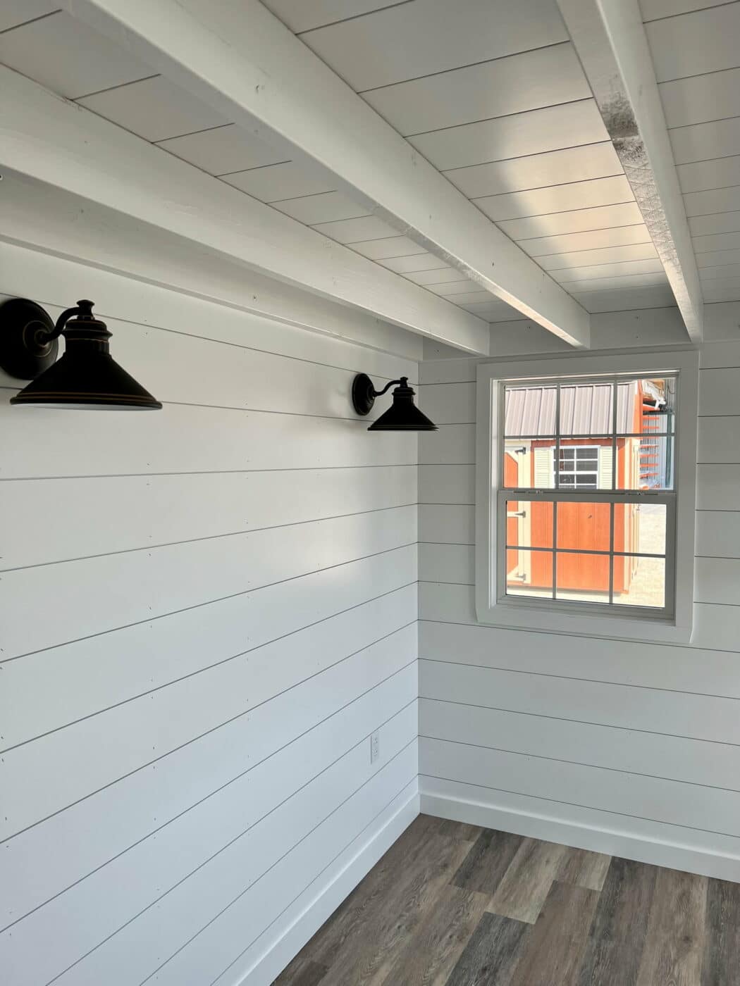 14x20 Studio Cabin, finished interior - Lone Star Structures