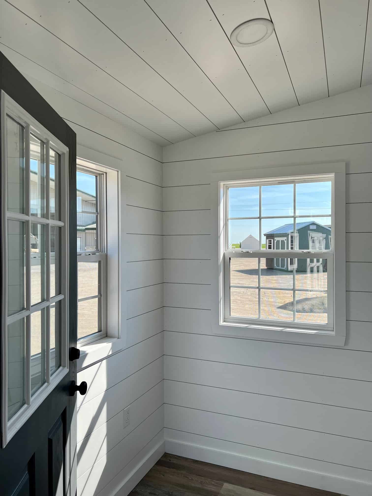 14x20 Studio Cabin, finished interior - Lone Star Structures