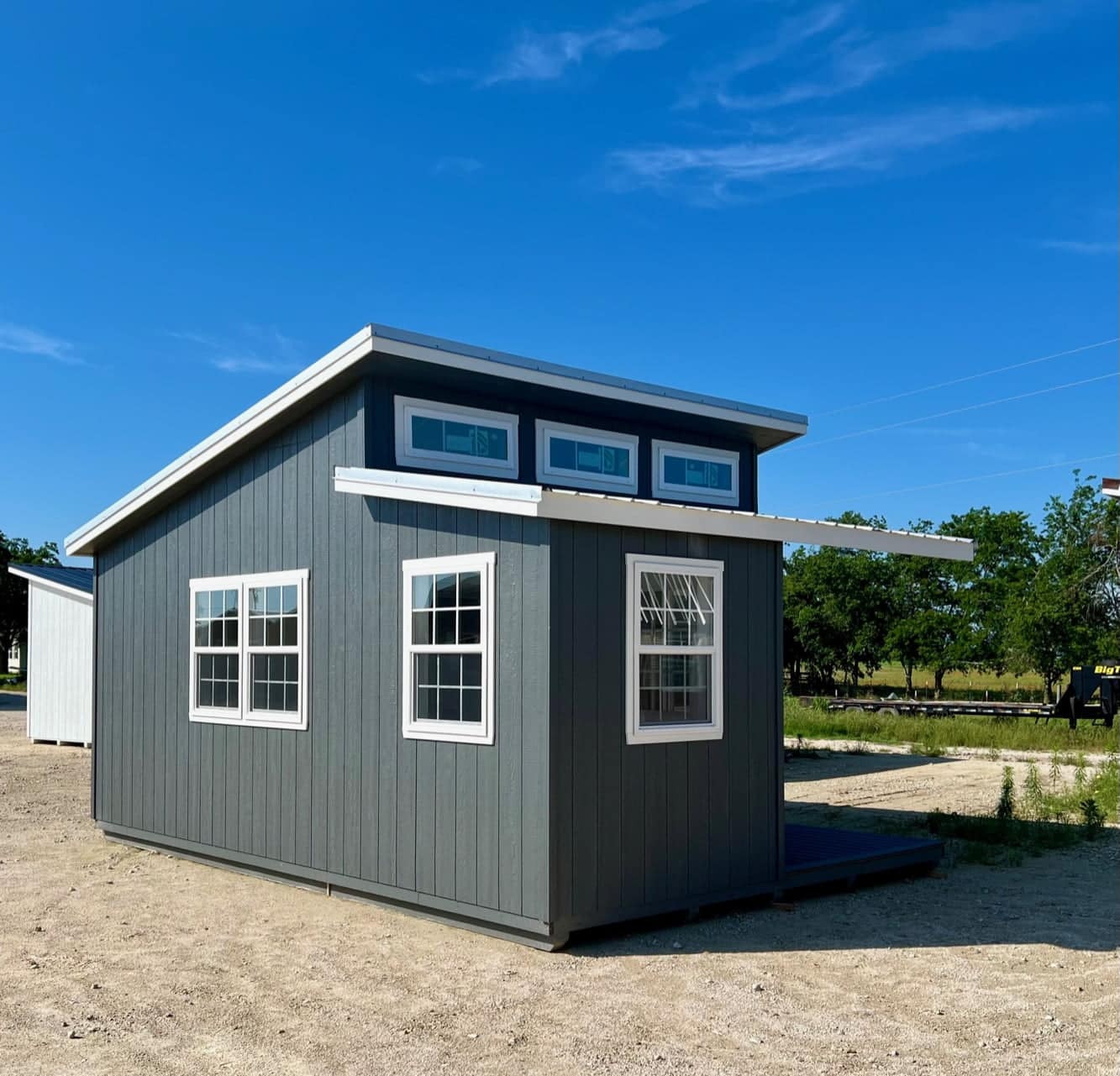 14x20 Studio Cabin, finished interior - Lone Star Structures