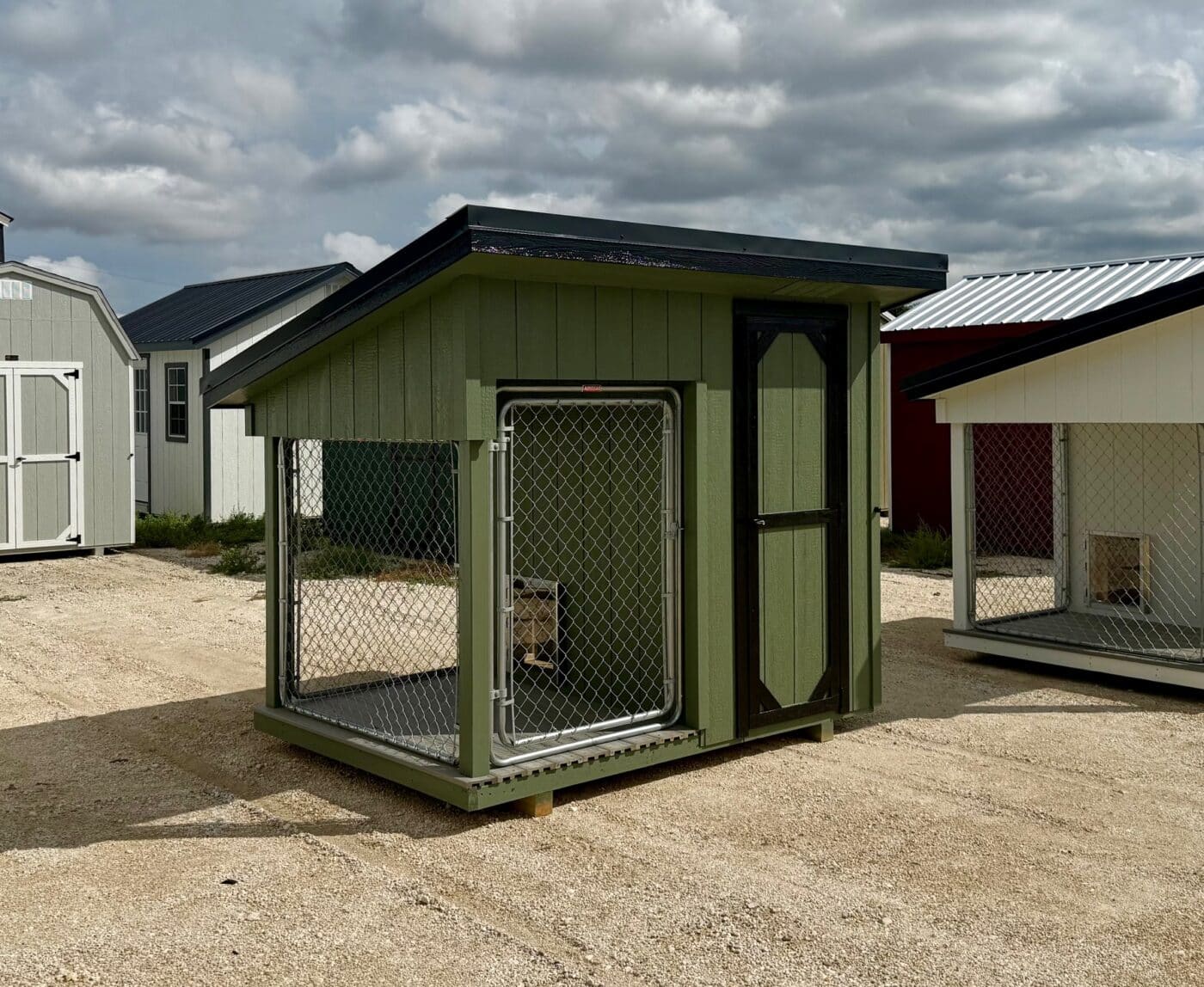 6x8 Dog Kennel - Lone Star Structures