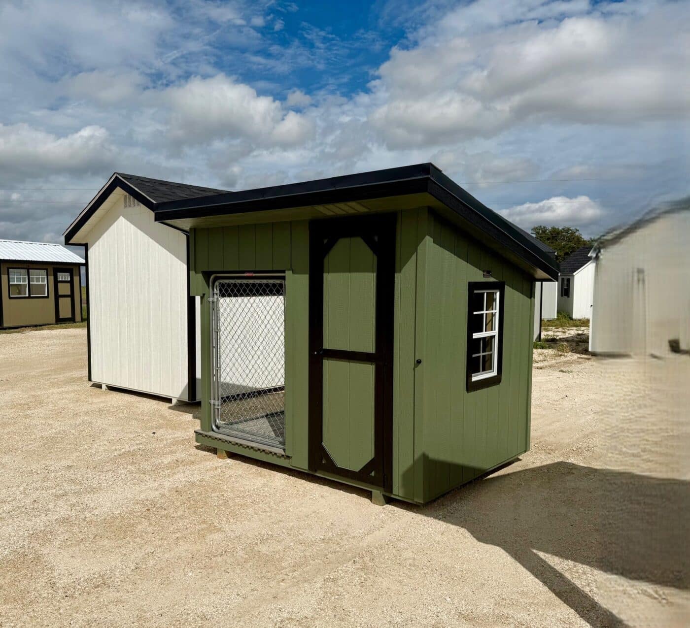 6x8 Dog Kennel - Lone Star Structures