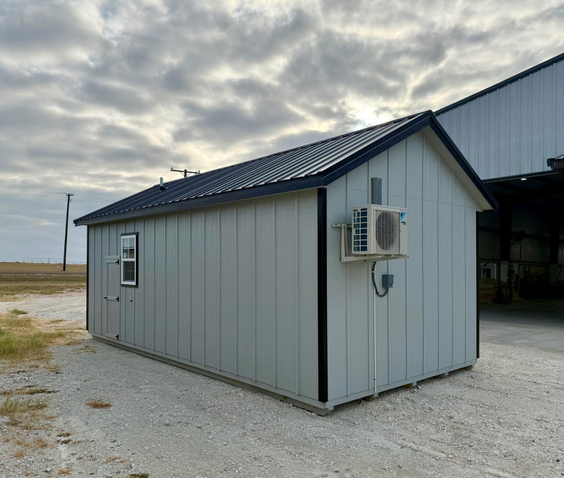 12x24 Outpost, Finished Interior - Lone Star Structures