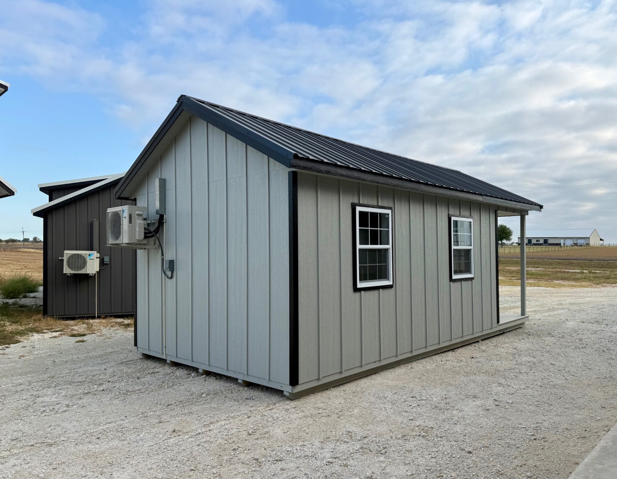 12x24 Outpost, Finished Interior - Lone Star Structures