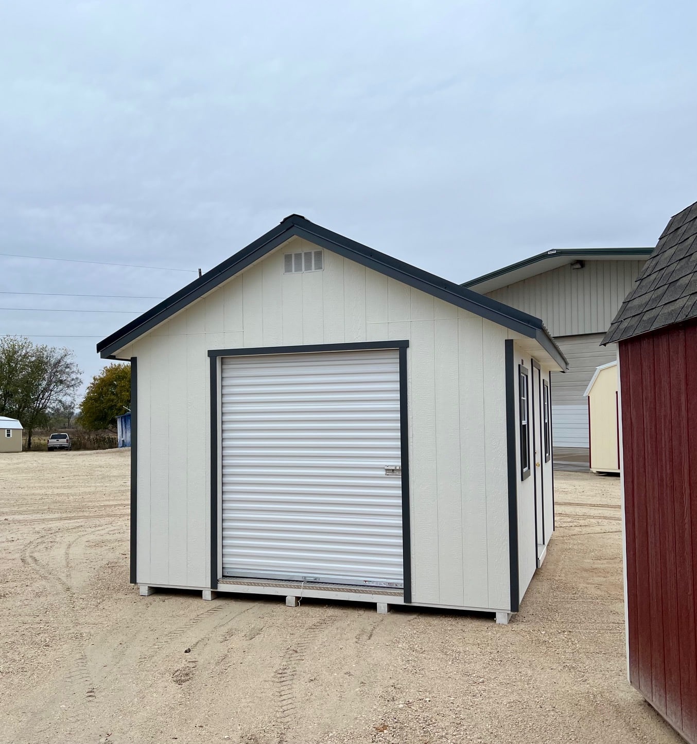 12x16 Storage Shed With Carport