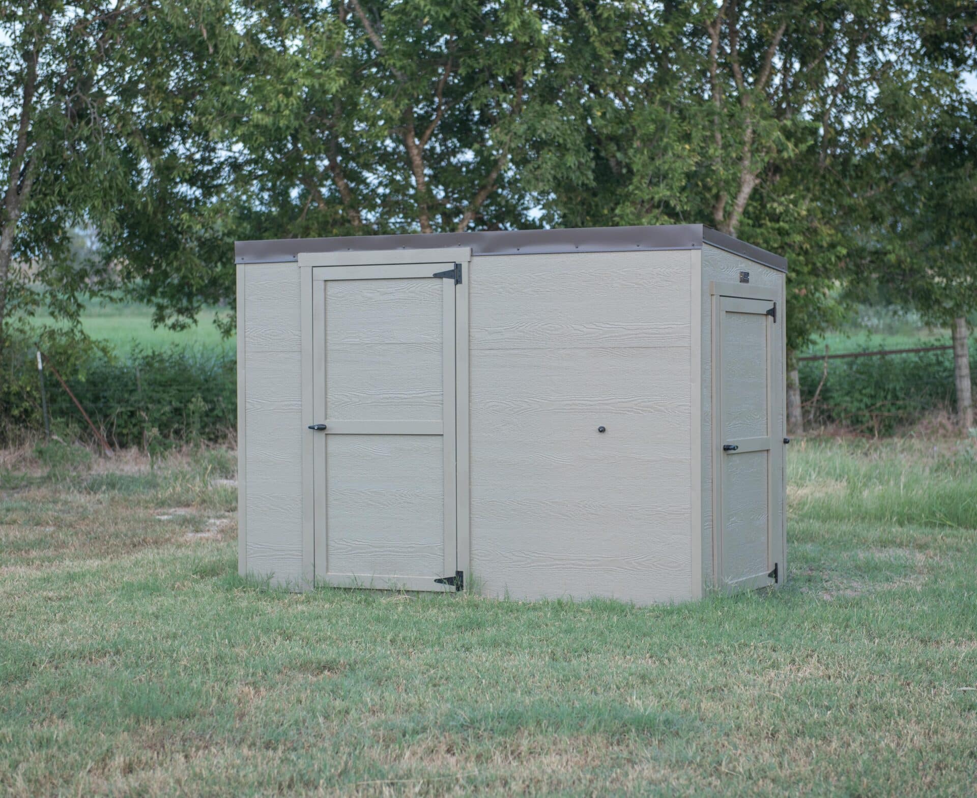4x8 Backyard Lockers | Lone Star Structures