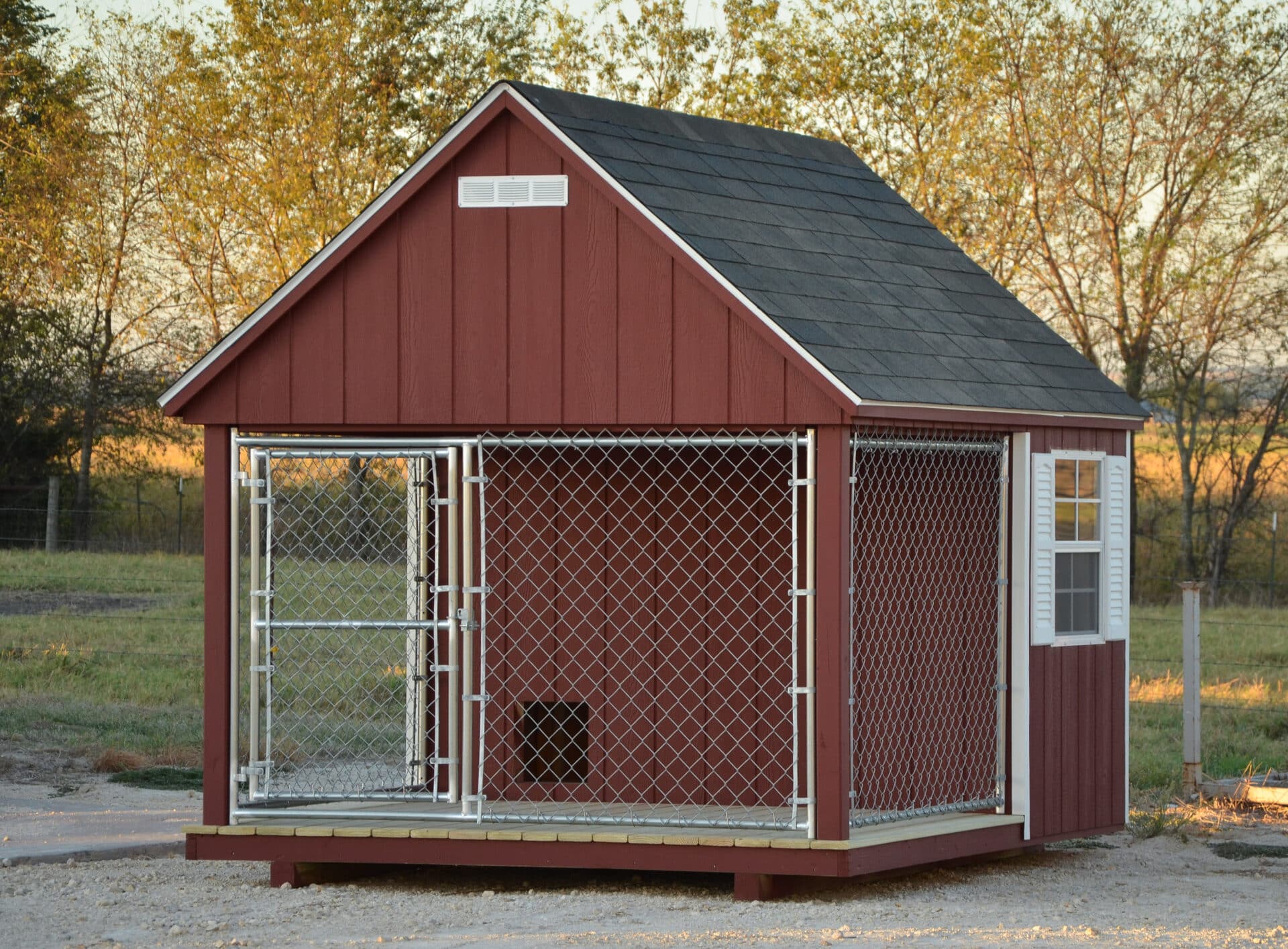 Dog Sheds For Sale in Central Texas | The Basic Dog Kennel