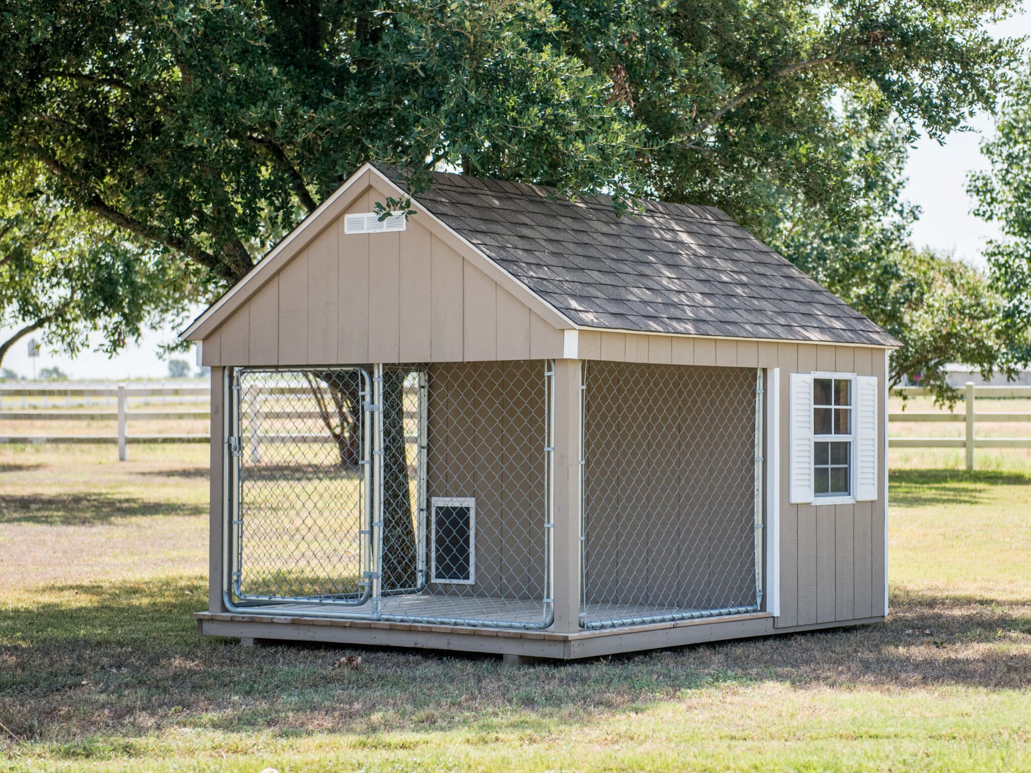 Dog Sheds For Sale in Central Texas | The Basic Dog Kennel