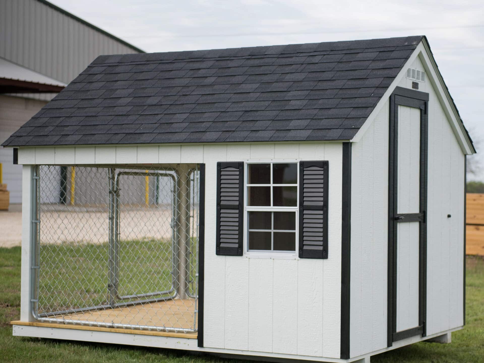 Dog Sheds For Sale in Central Texas | The Basic Dog Kennel
