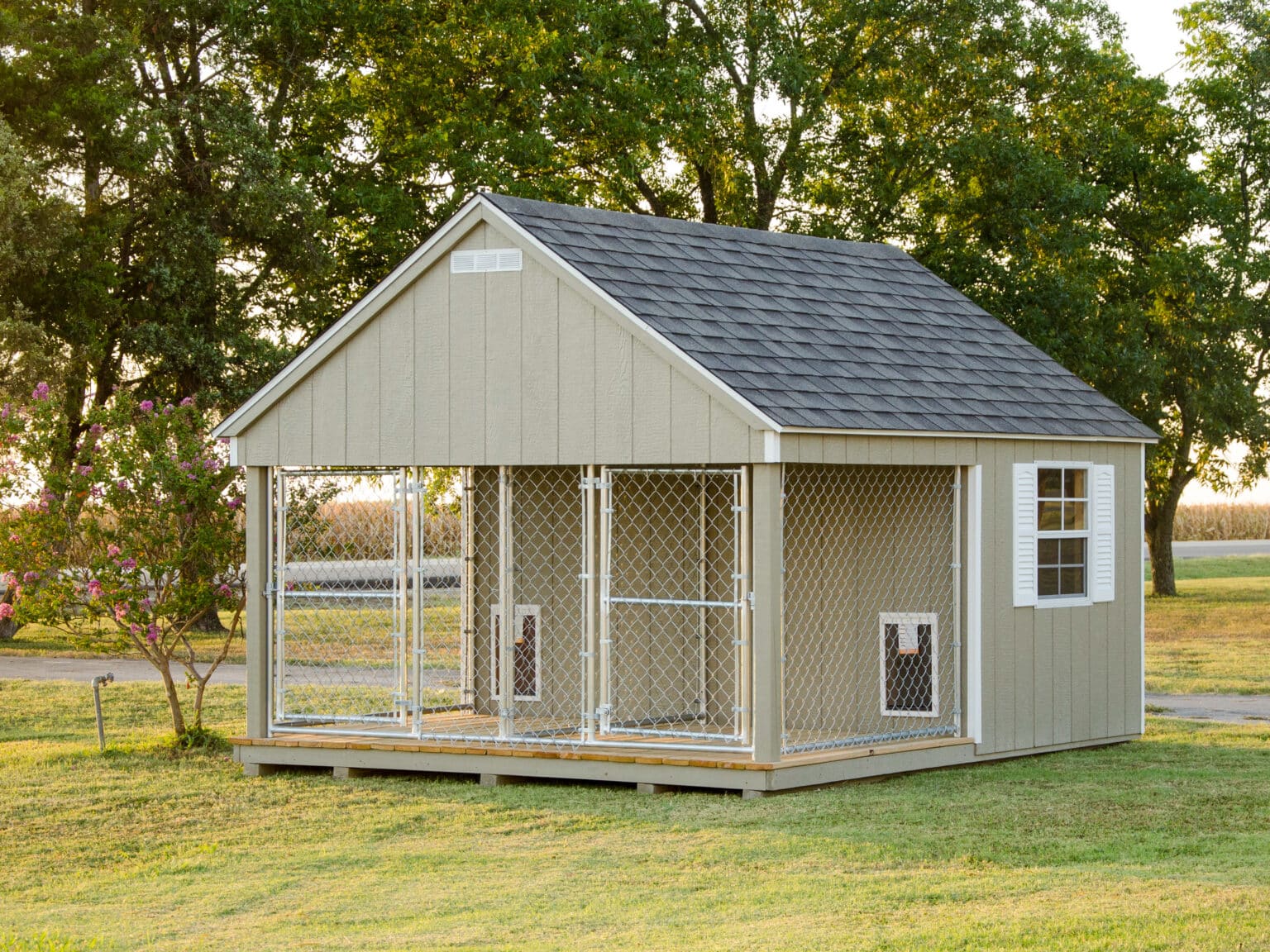 Dog Sheds For Sale in Central Texas | The Basic Dog Kennel
