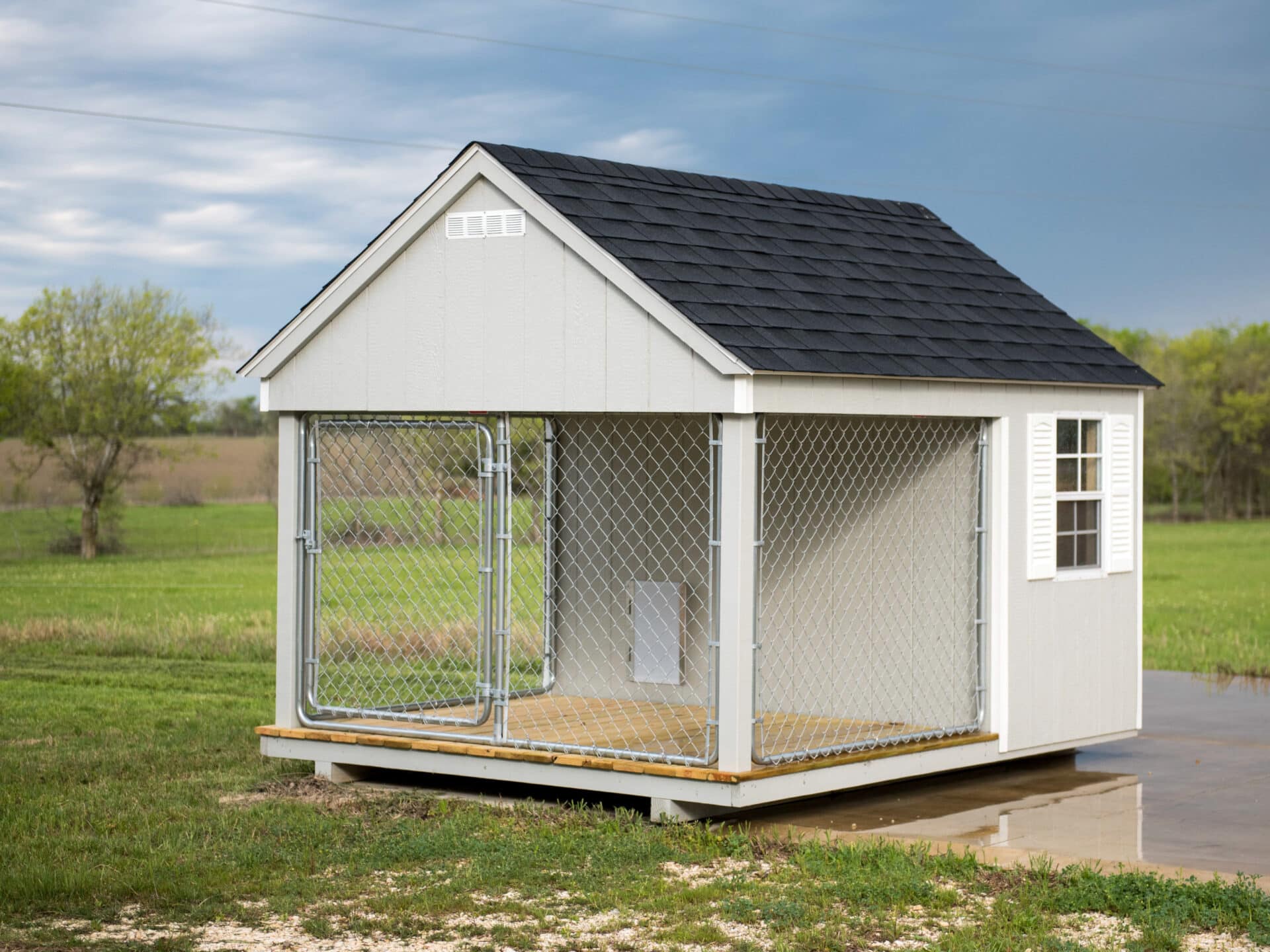 Dog Sheds For Sale in Central Texas | The Basic Dog Kennel