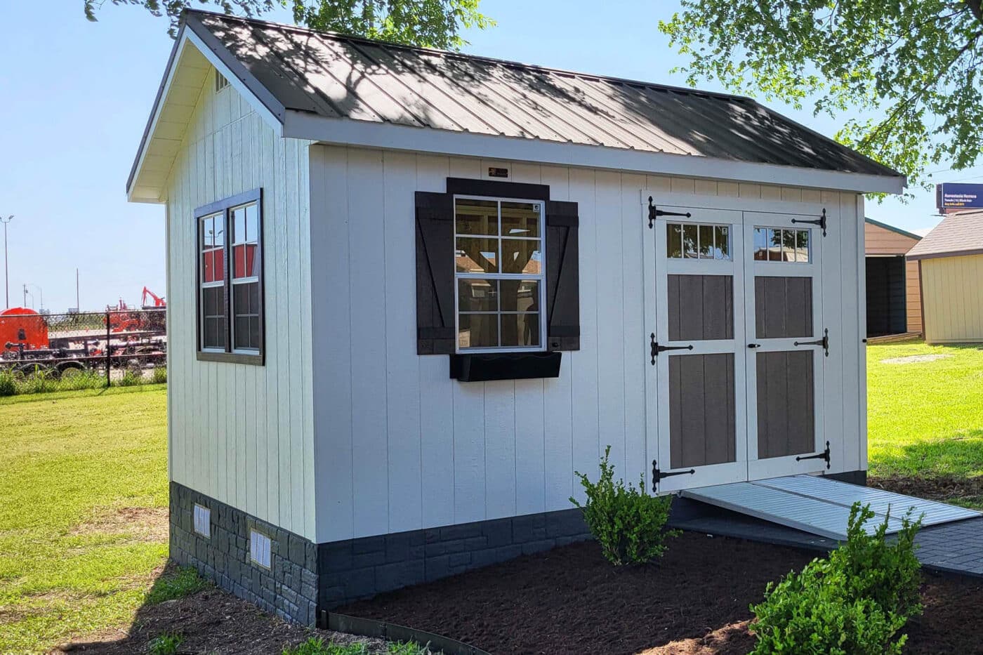 Eco-Flex Portable Building Skirting Option from Lone Star Structures