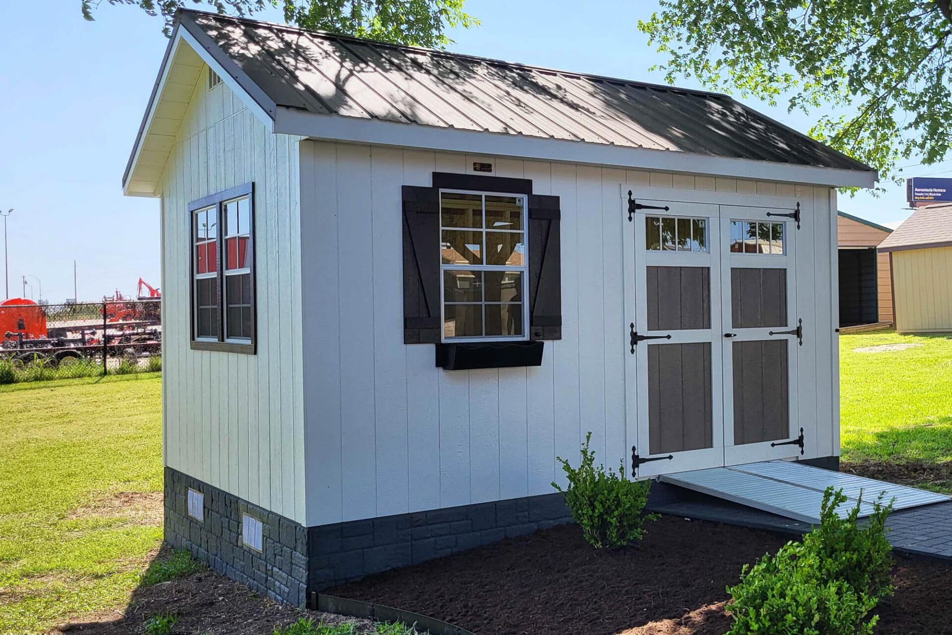 Eco-Flex Portable Building Skirting Option from Lone Star Structures