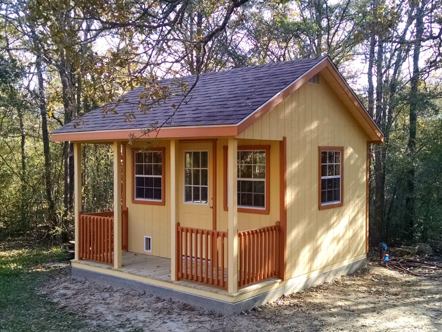 Cottage Cabin For The Backyard | Lone Star Structures