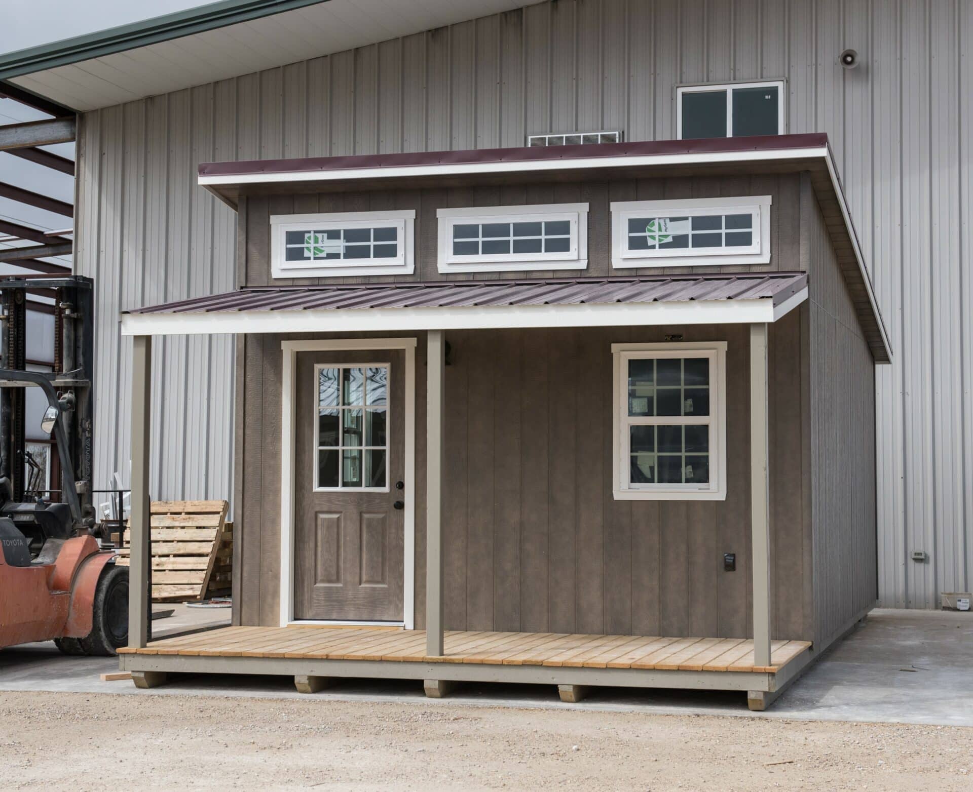 Perfect Studio Cabin Shed Shell | Lonestar Structures