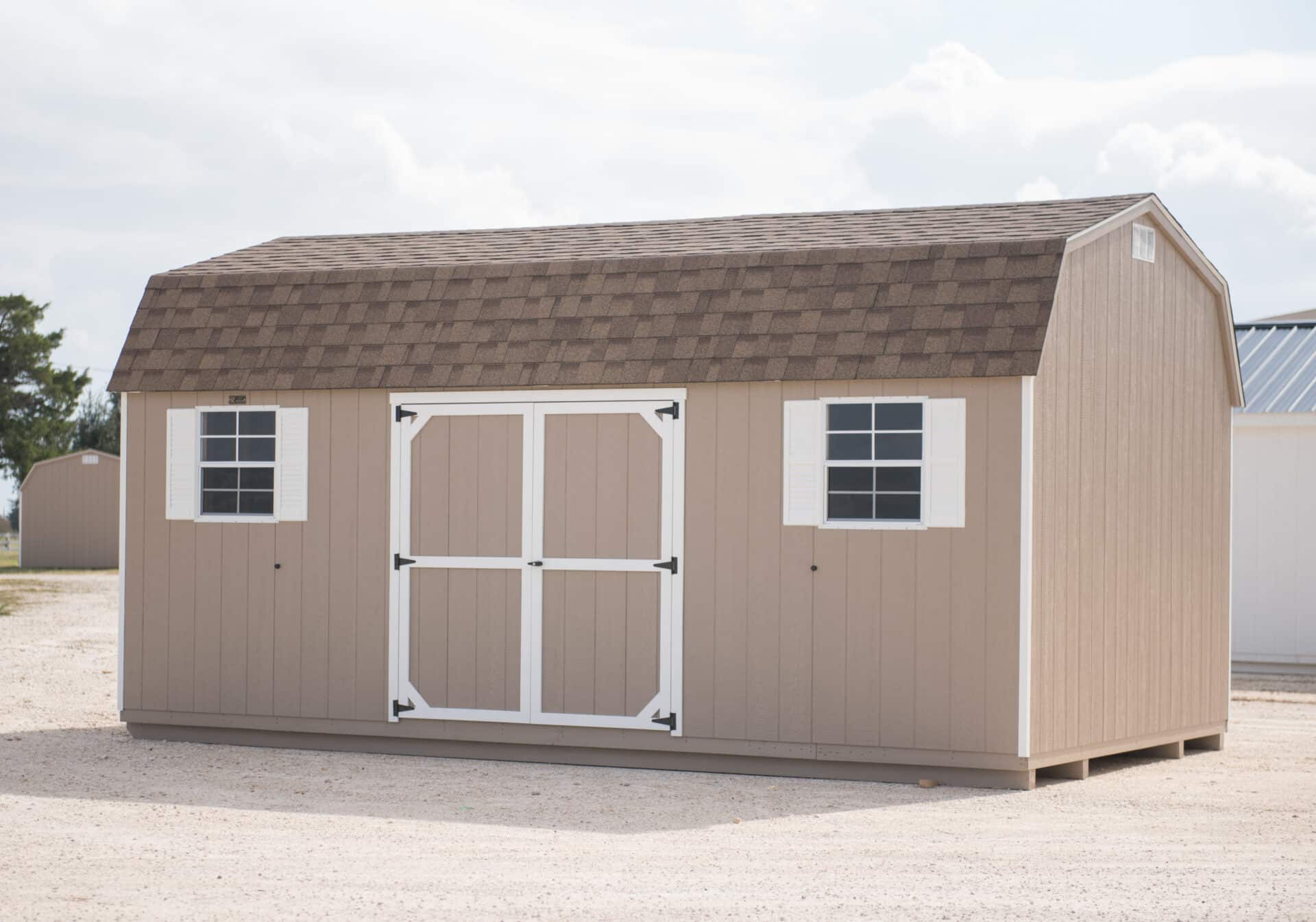 Lofted Barn Sheds For Sale in Texas | Lonestar Structures