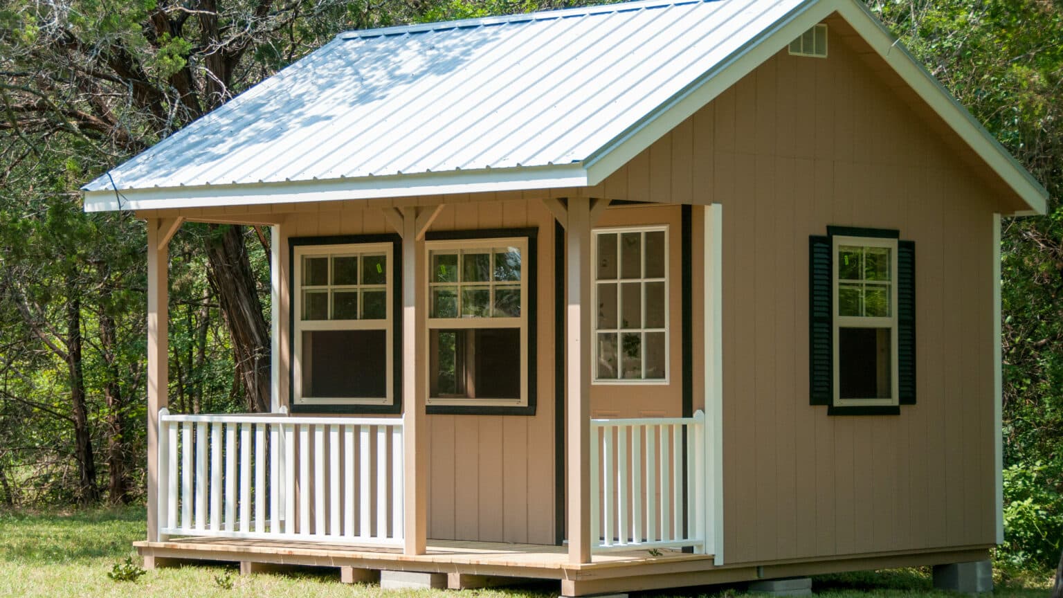 Perfect Studio Cabin Shed Shell | Lonestar Structures