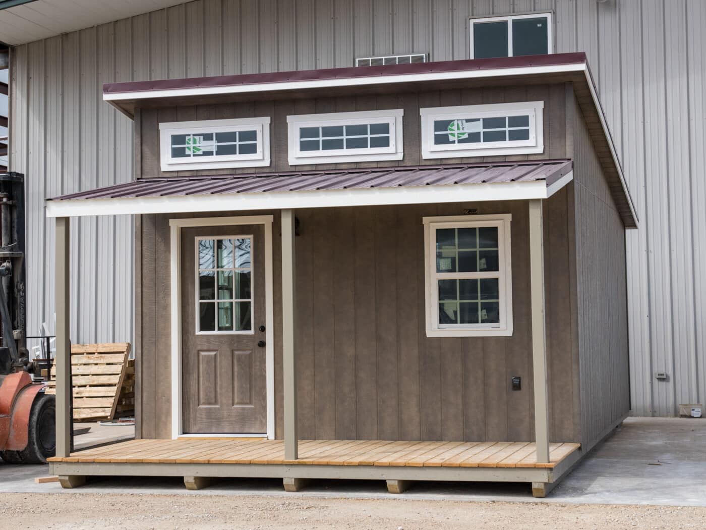 12x24 Outpost Cabin, Finished Interior - Lone Star Structures