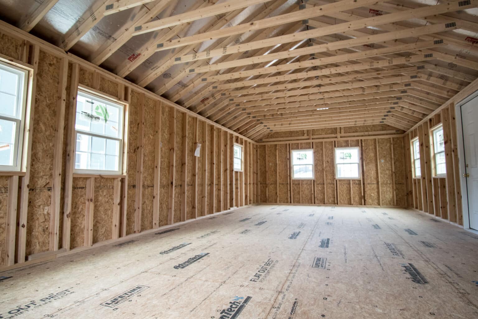 Prefab Cabin Shed with Front Porch | Lonestar Structures 2023 Models